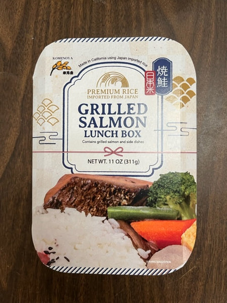 Grilled Salmon Lunch Box – LA Fresh Delivery